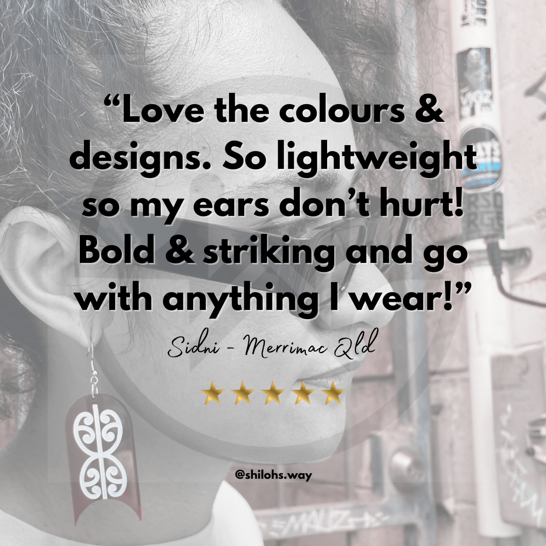 Maori Designer Earrings - Shilohs Way